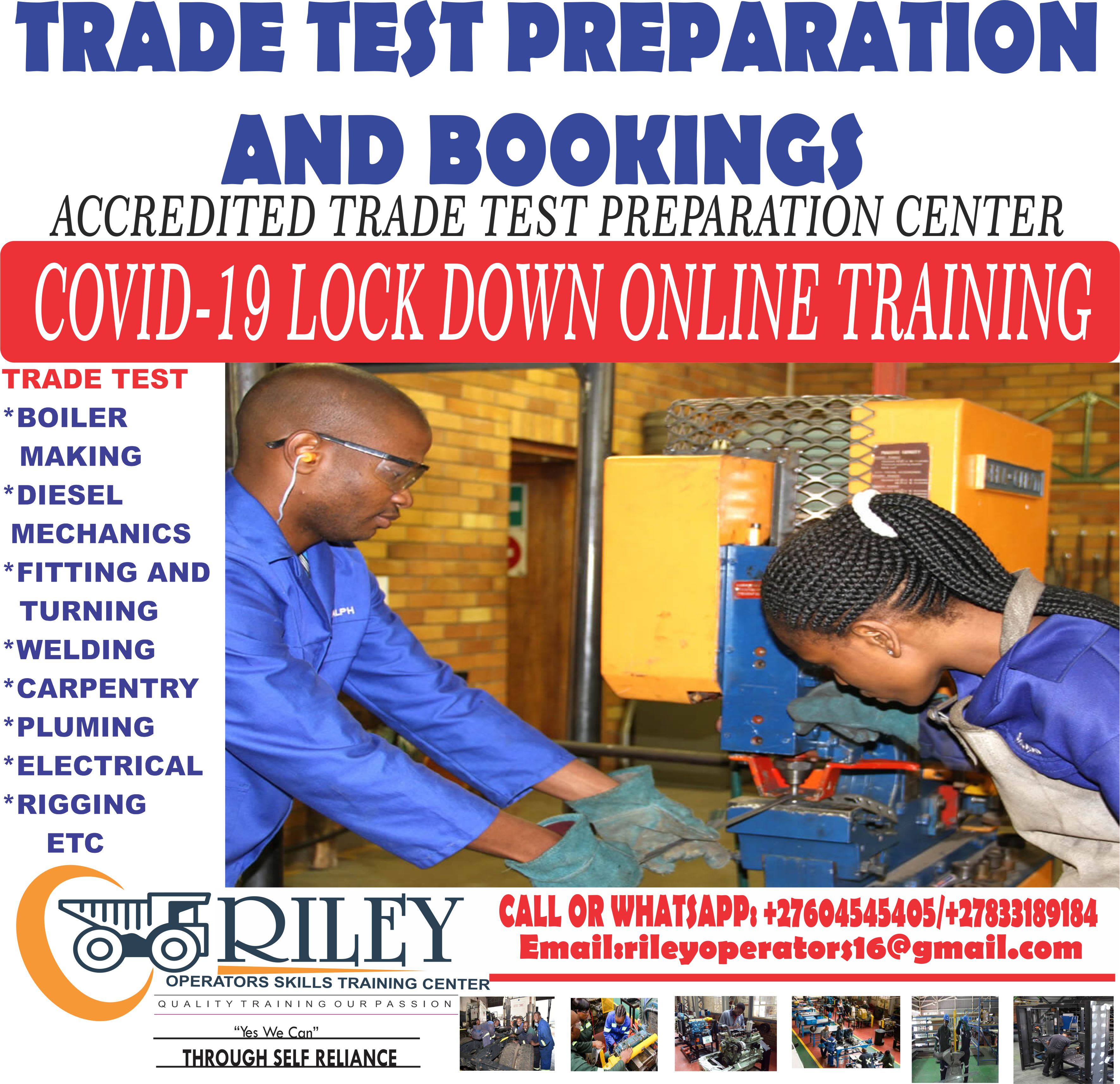 Riley Operators Skills Training Center - nichemarket