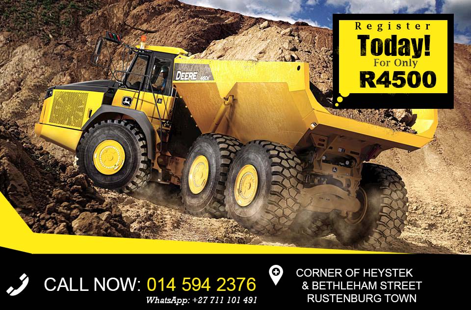 DUMP TRUCK COURSE TRAINING AT ISHAGO MINING SKILLS AND OPERATOR ...