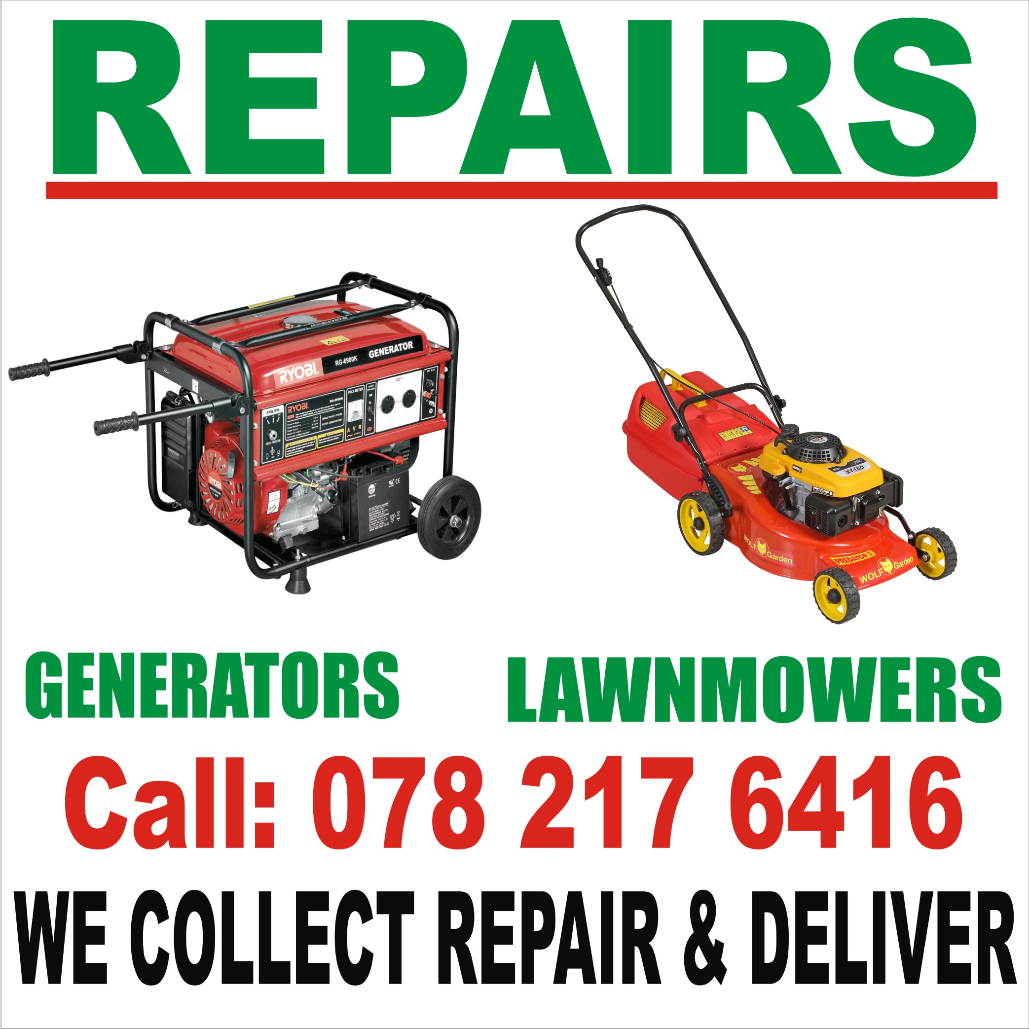 Generator Repairs - nichemarket