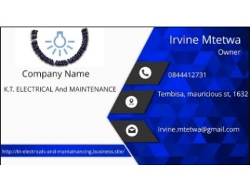 KT Electricals And Mantainancing - nichemarket